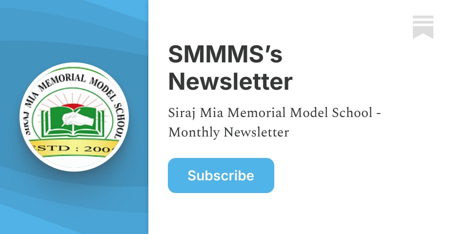Monthly Newsletter - June 2021 - SMMMS’s Newsletter