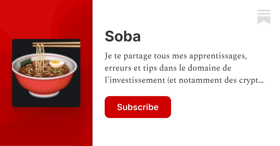 Soba | Guillaume | Substack