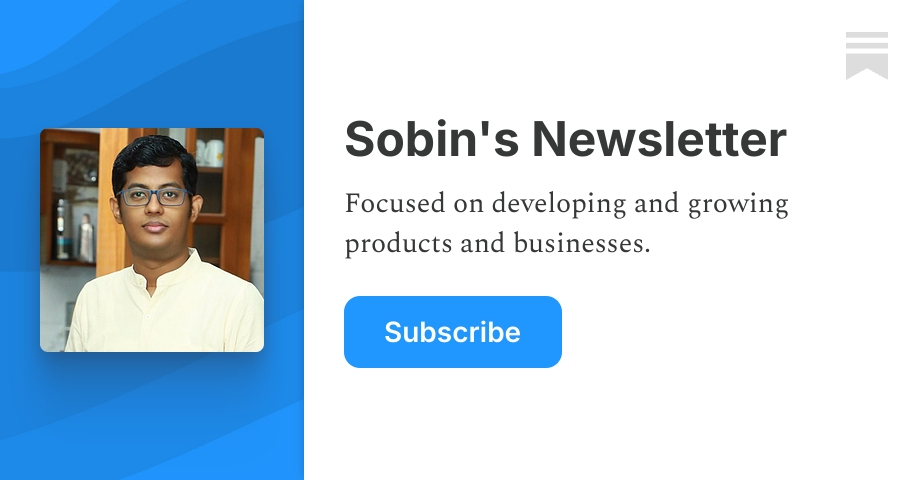 Sobin's Newsletter | sobingt | Substack