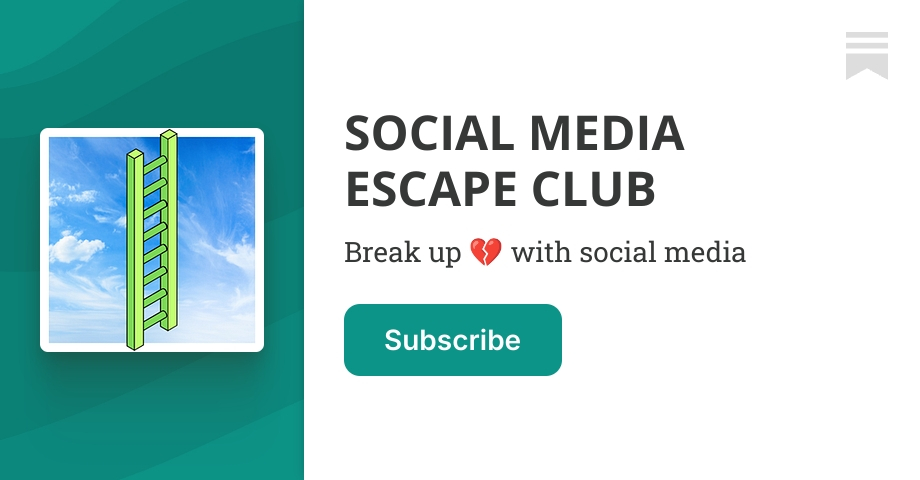SOCIAL MEDIA ESCAPE CLUB | Seth Werkheiser | Substack
