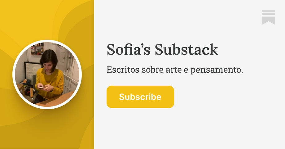 Olá mundo novo - by , Mariana - Sofia’s Substack