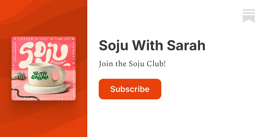 Soju With Sarah | Substack