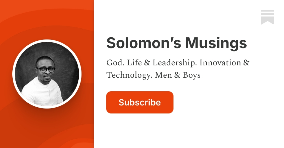 The burden of expectation - by Solomon O. Ayodele