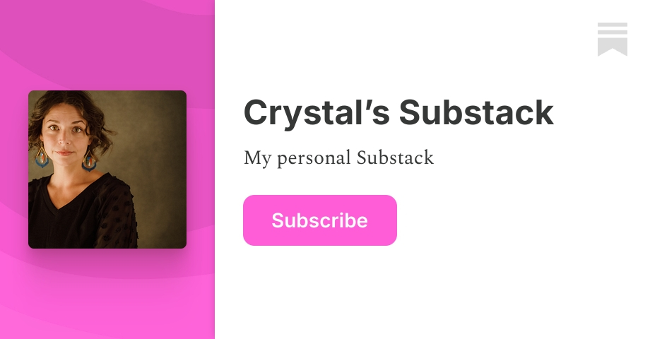 Crystal’s Substack | Crystal Oostema | Substack
