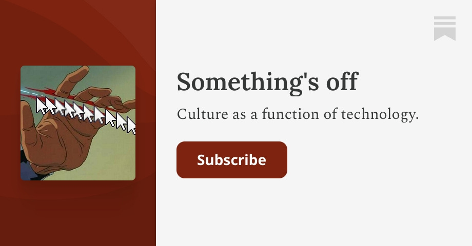 About - Something's off