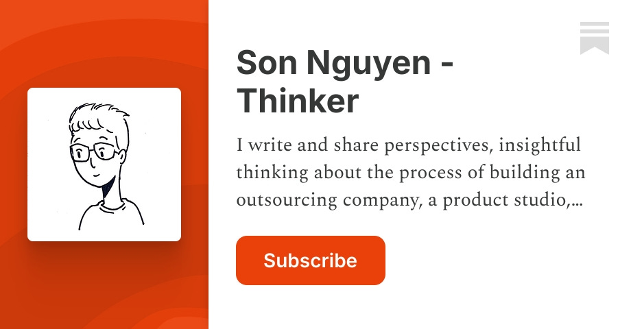 Son Nguyen - Thinker | Substack