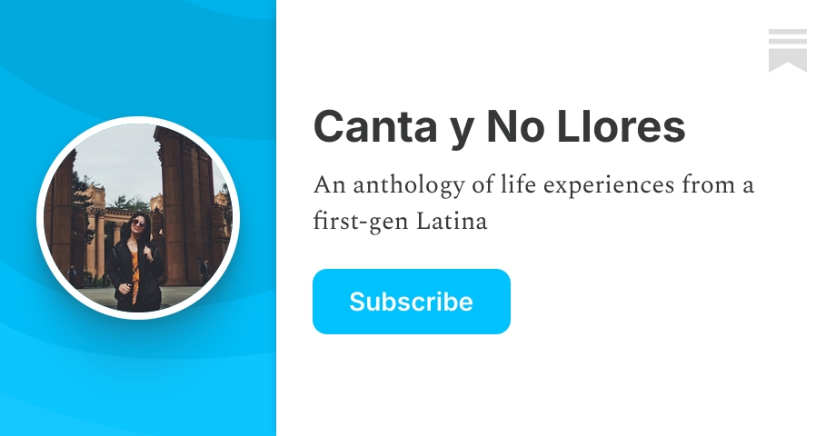 Canta y No Llores | Sonya I | Substack