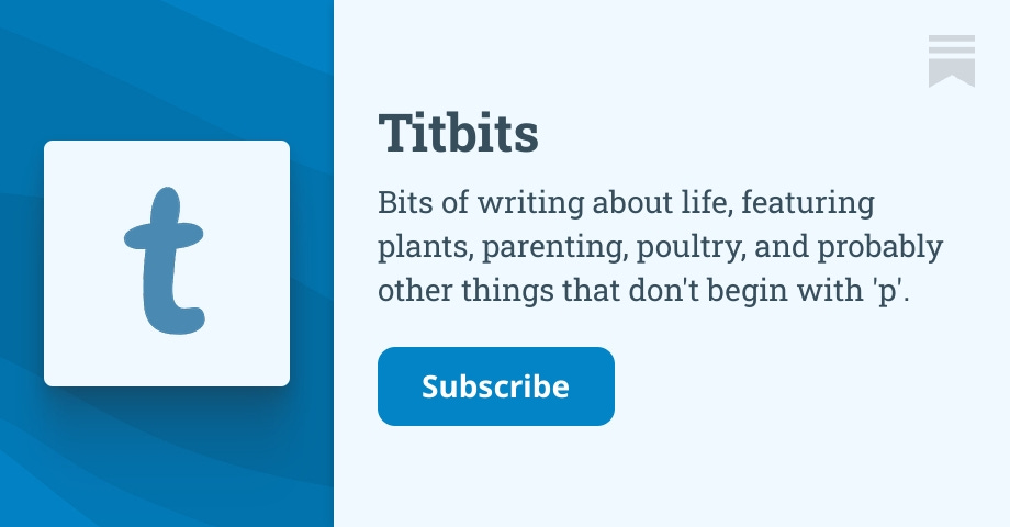 Titbits | Sophie Titcomb | Substack