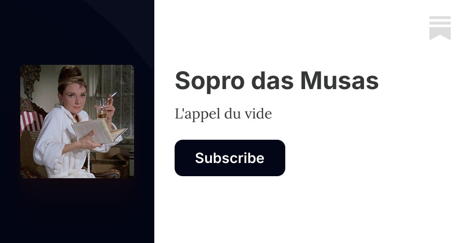 Sopro das Musas | Angel | Substack