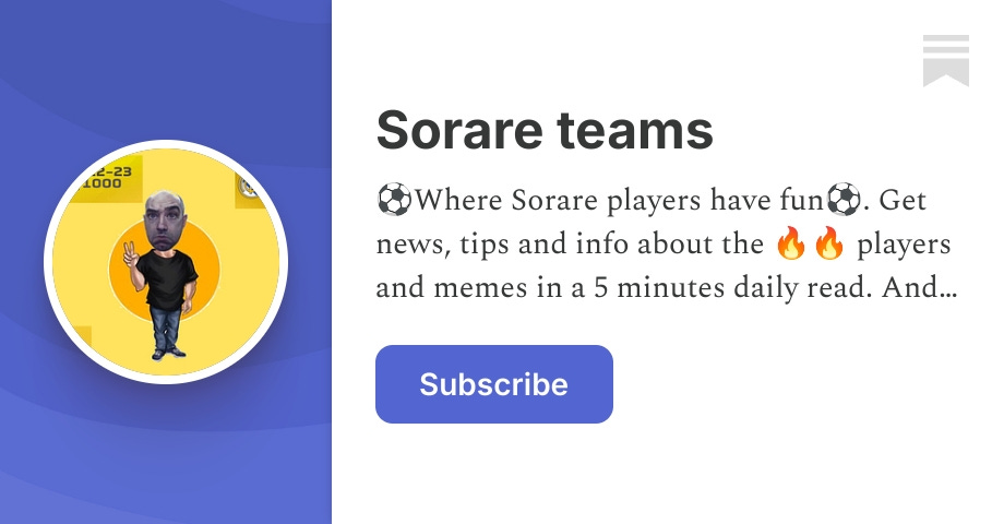Sorare teams | Richard | Substack