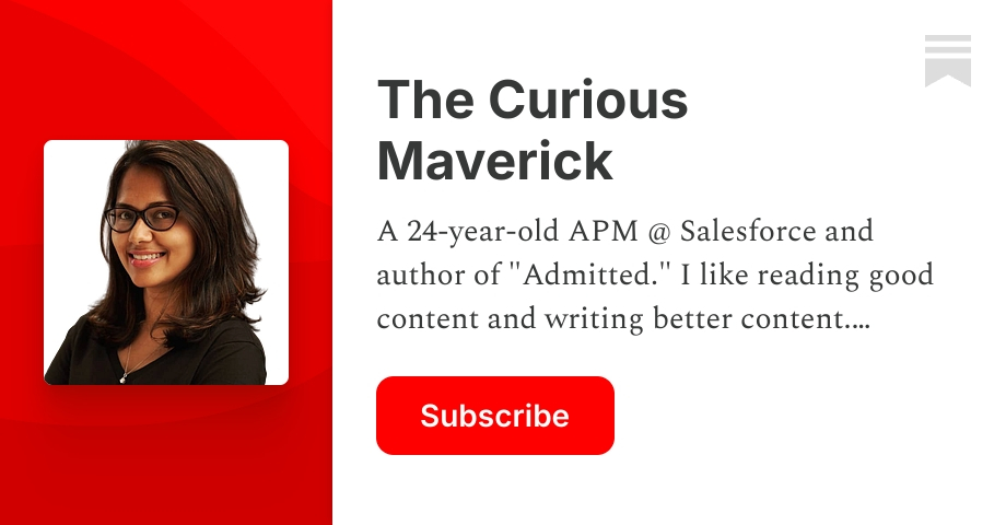 The Curious Maverick | Soundarya Balasubramani | Substack