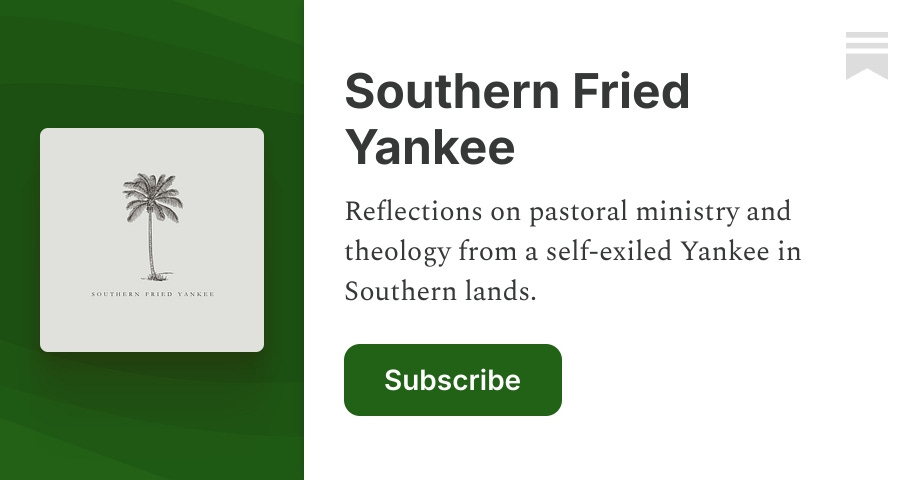 Southern Fried Yankee | Philip Ryan | Substack