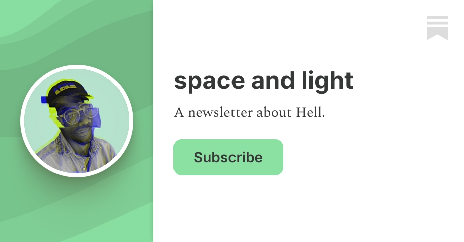 space and light | Aaron Thorpe | Substack