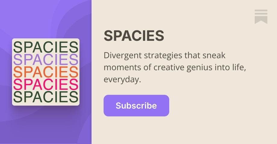 SPACIES | Michelle Pellizzon Lipsitz | Substack