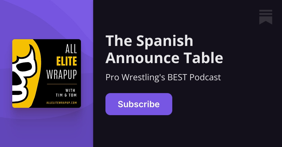 The Spanish Announce Table | Substack