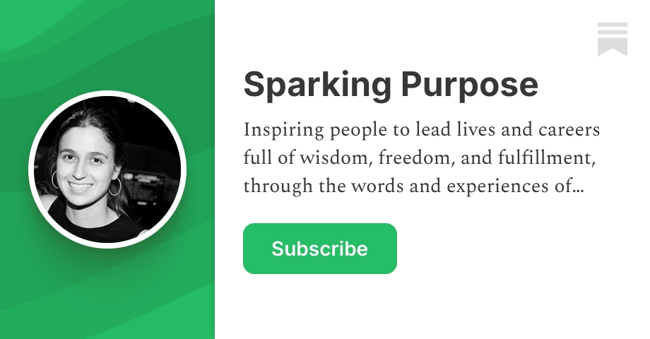 Sparking Purpose | Mariana Lanzas Goded | Substack