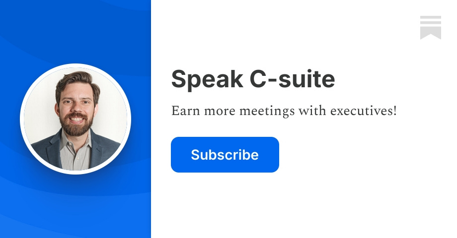 Speak C-suite | Alex Euziere | Substack