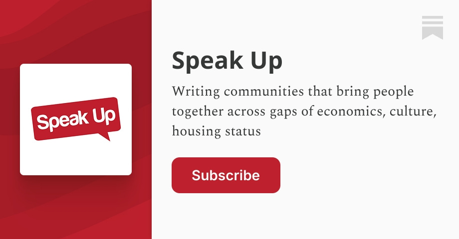Speak Up | Substack