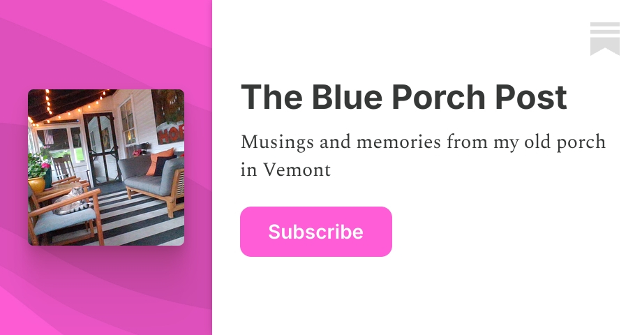 The Blue Porch Post | Sperry W Wilson | Substack