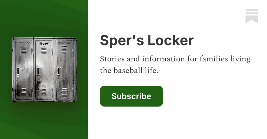 Sper's Locker | Chris Sperry | Substack