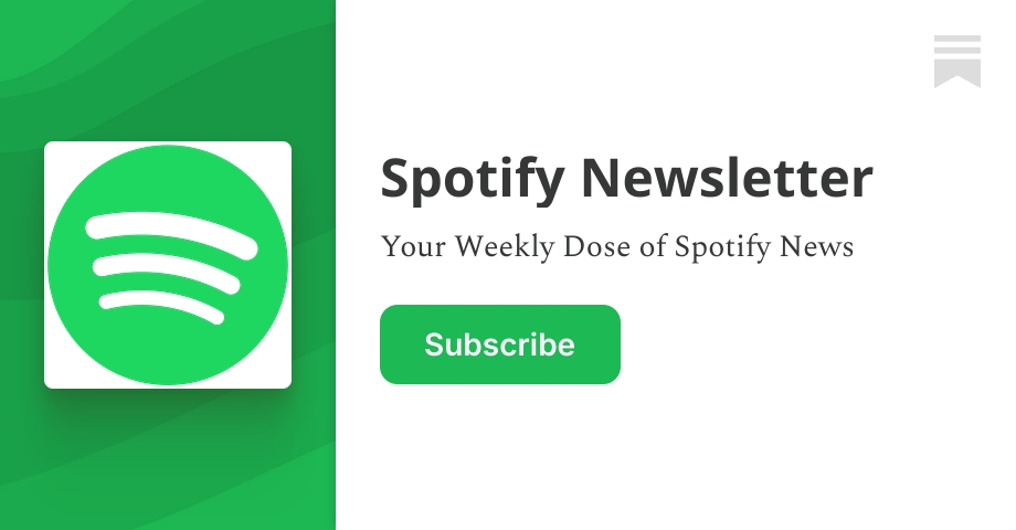 Spotify Newsletter | Substack