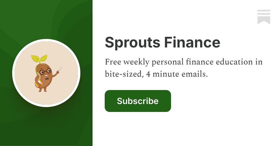 Sprouts Finance | Bean Sprout | Substack