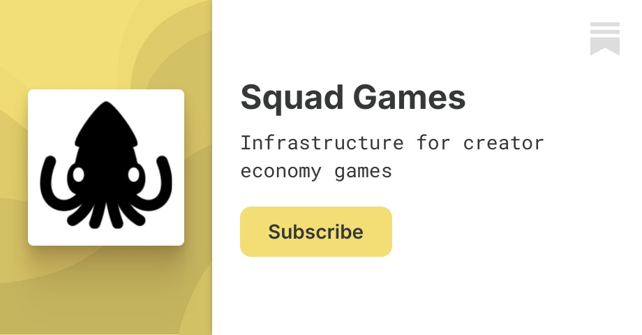 Squad Games | Substack