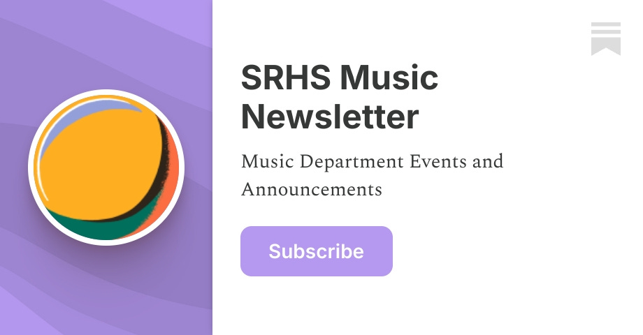 SRHS Music - Welcome Back! - by Nick Burdick