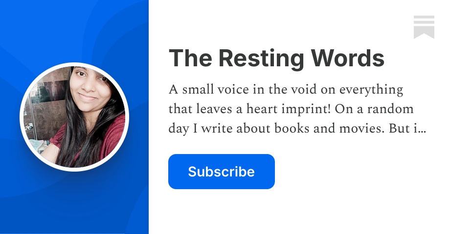 The Resting Words | Sriya Raj | Substack