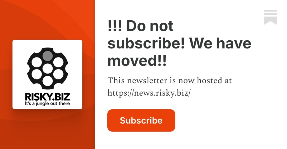 Do not subscribe! We have moved!! | Tom Uren | Substack