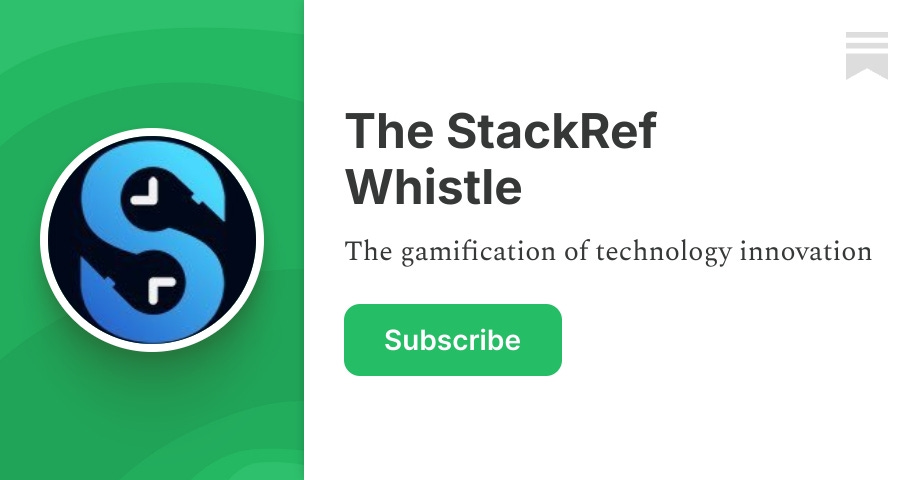 The StackRef Whistle | Substack