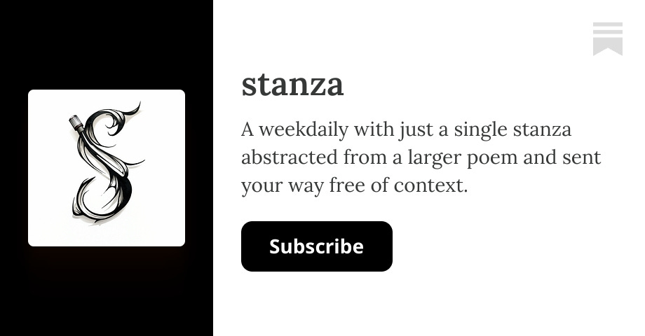 stanza | Michael Schofield | Substack
