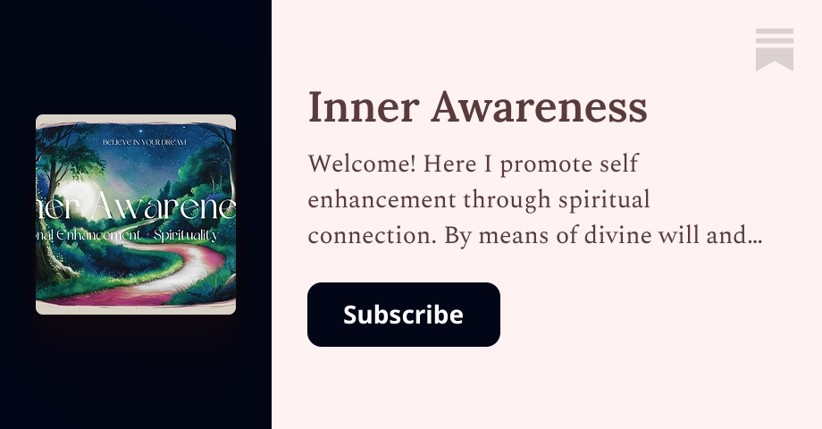 Inner Awareness | Keeley Roberts | Substack