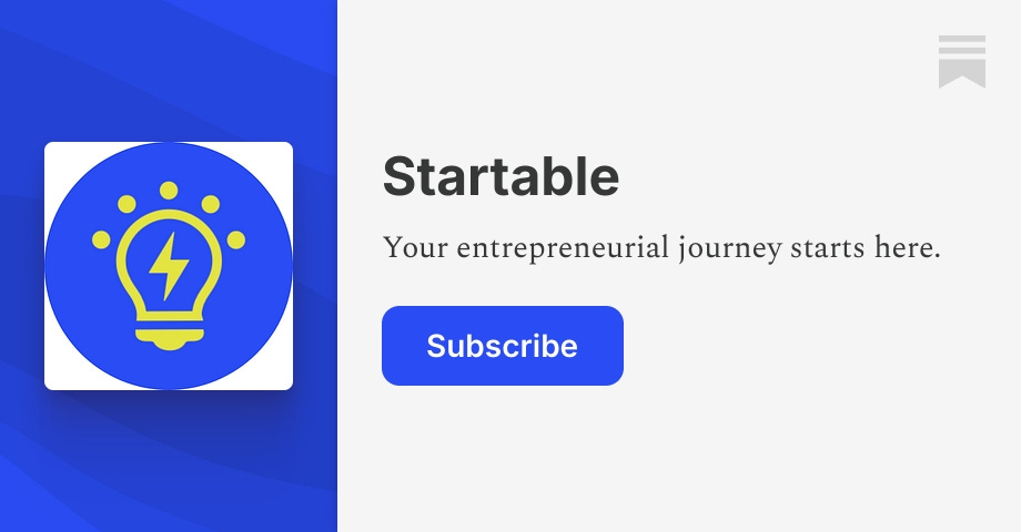 Startable | Substack