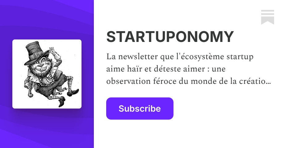 STARTUPONOMY | Carl-Alexandre Robyn | Substack