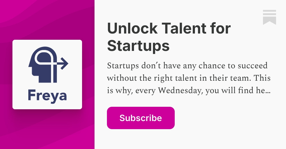 Unlock Talent for Startups | Florin Lazar | Substack