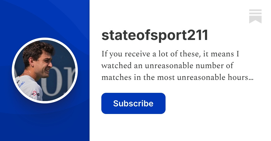 stateofsport211 | raz (she/her) | Substack