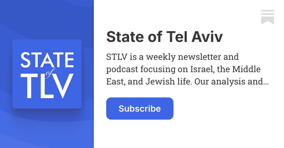 State of Tel Aviv | Vivian Bercovici | Substack
