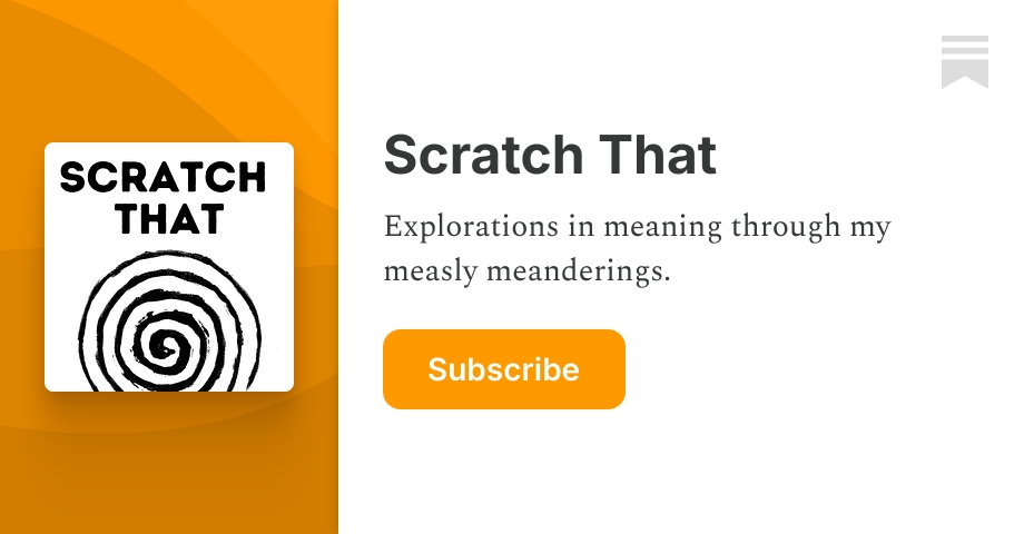 Scratch That | Stefan Snyman | Substack