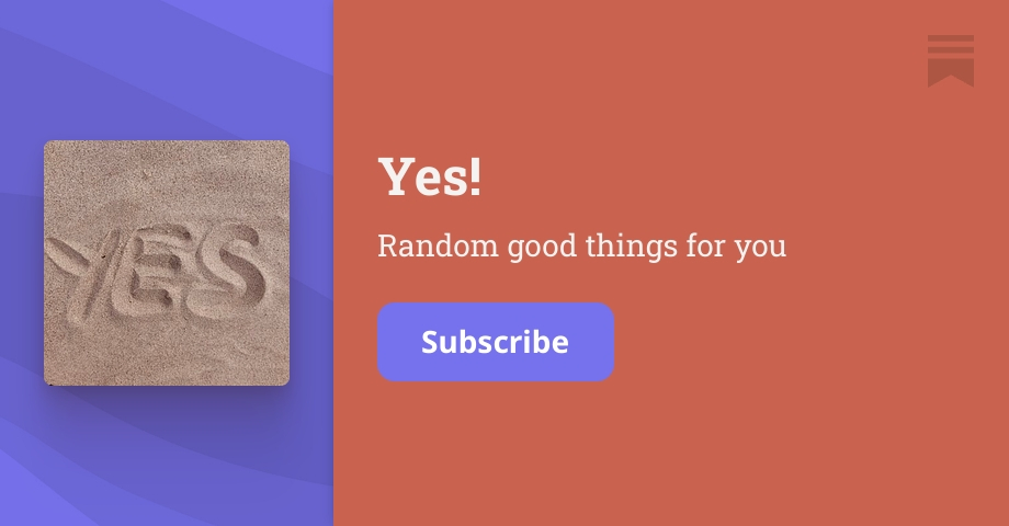 Yes! | Stephanie Amend | Substack