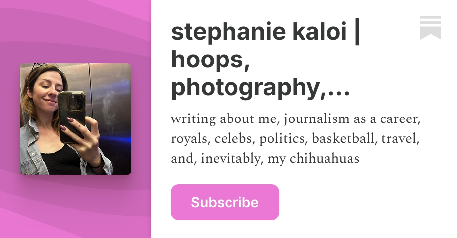 stephanie kaloi | oversharing on the internet since 1999 | Substack