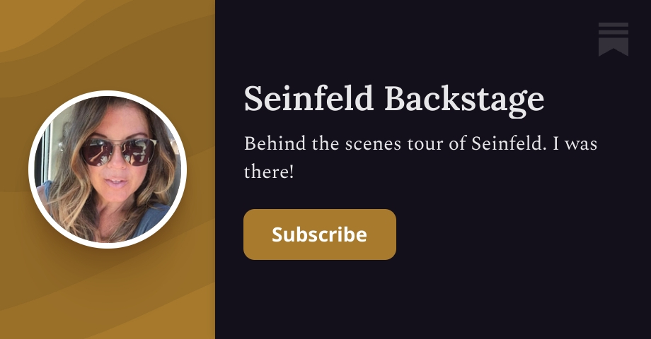 Seinfeld Backstage | Stephanie Kennedy | Substack