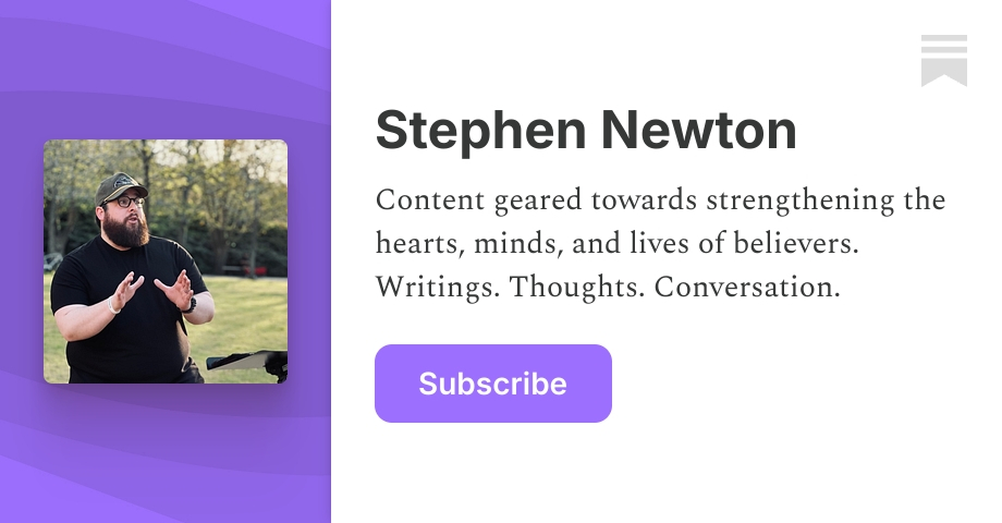 Stephen Newton | Substack