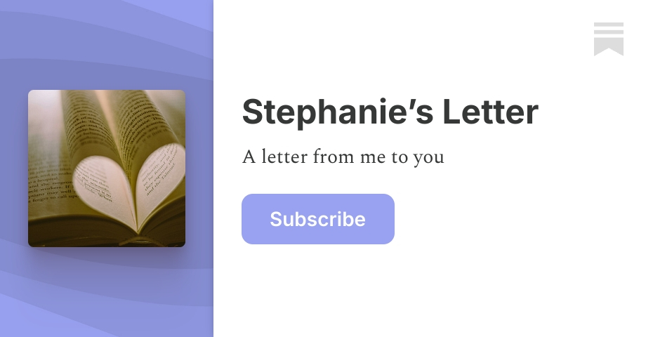 What Could Have Been? - Stephanie’s Letter
