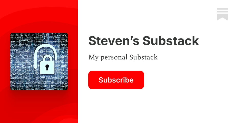 Steven’s Substack | Steven Terris | Substack