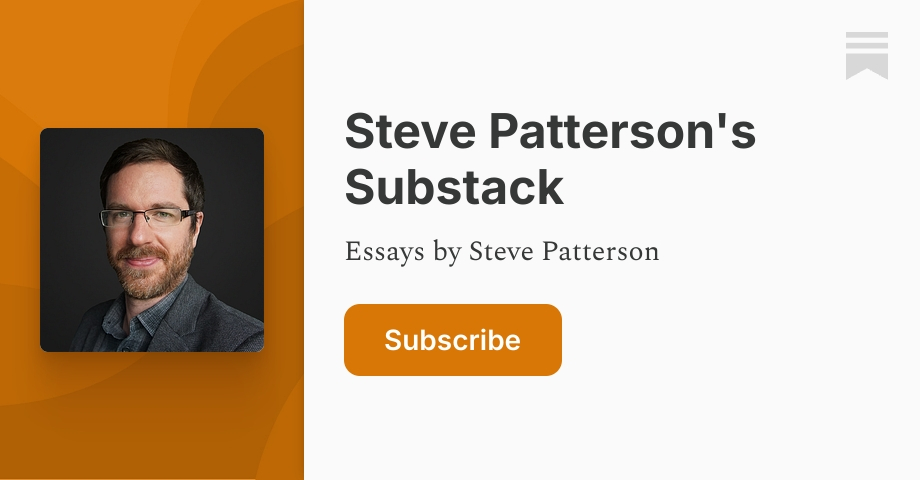 Archive - Steve Patterson's Substack
