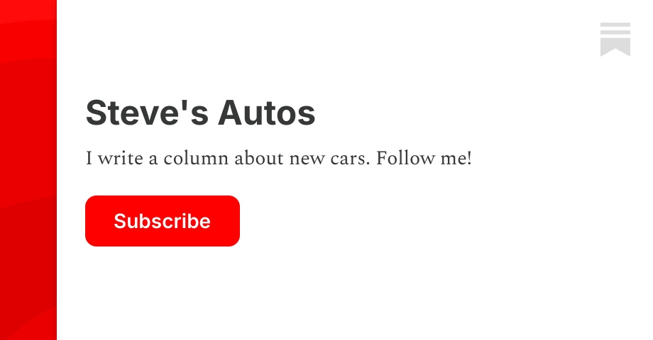 Steve's Autos | Patrick Schutz | Substack