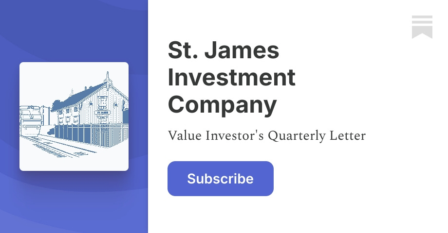 St. James Investment Company | Substack