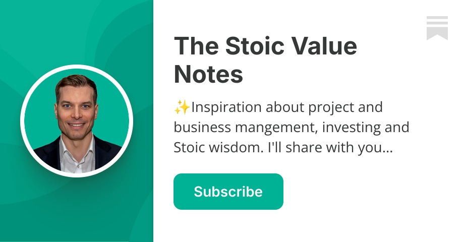 Stoic Value | Alex Flach | Substack