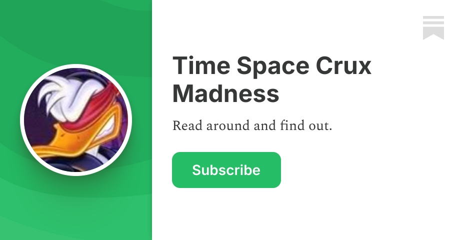 Time Space Crux Madness | Substack